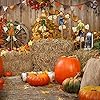 Amazon.com: EBaokuup 10 PCS Halloween Scarecrow Decorations - 11.8 Inch ...