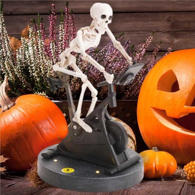 Snapklik.com : Wangzongniubi Funny Animatronic Skeleton On Bike ...