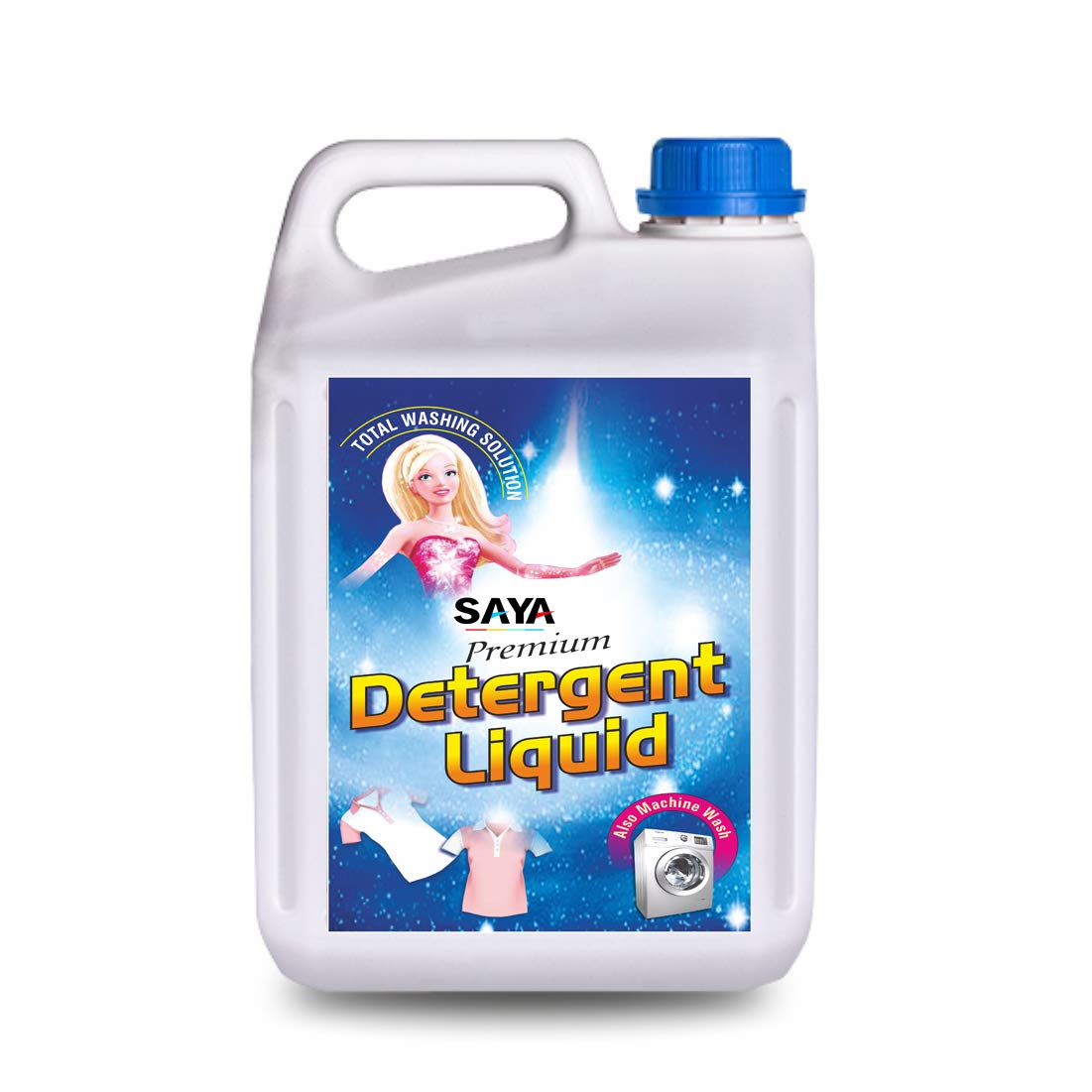 SAYA Premium Detergent Liquid For Washing Machine Top and Front Load ...