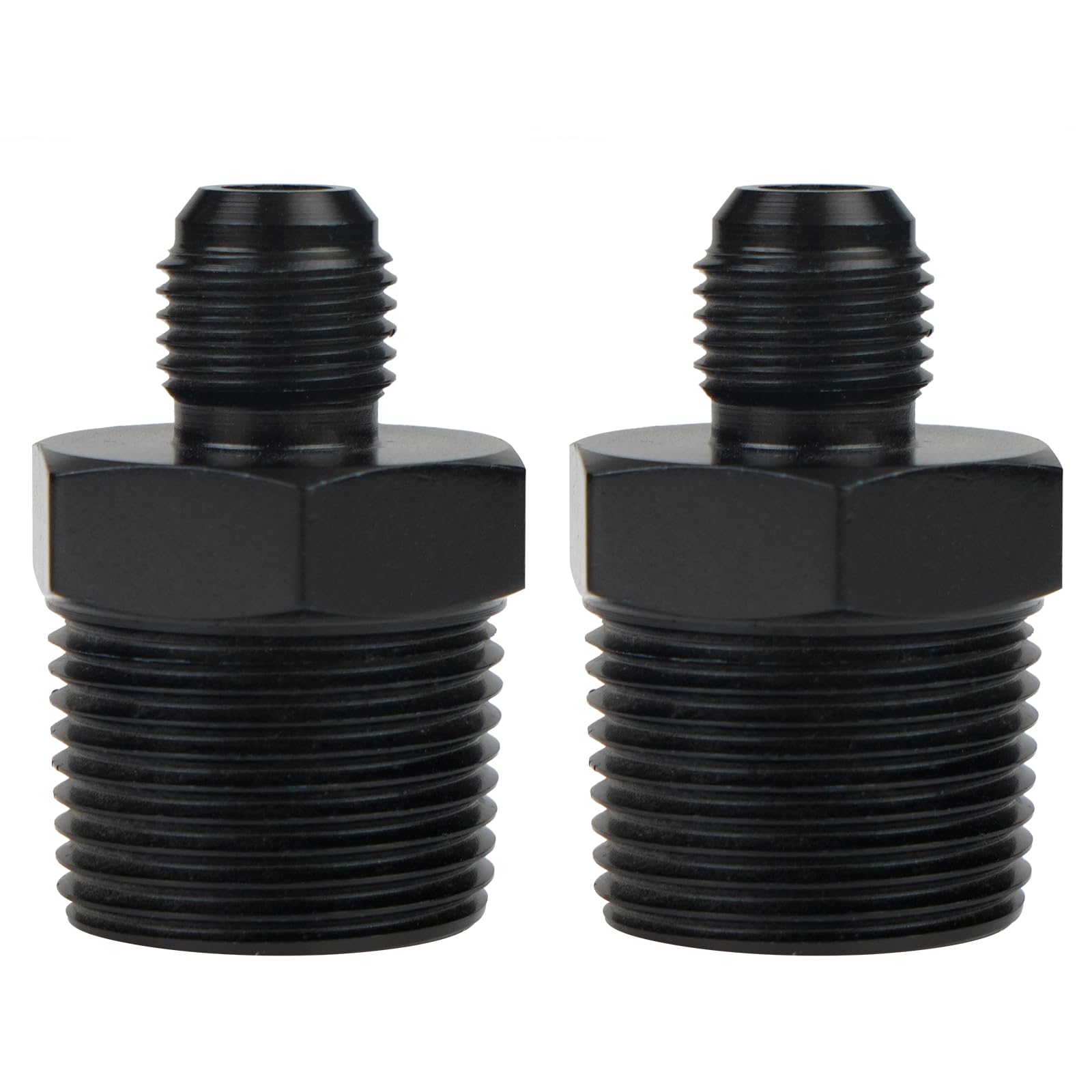 Snapklik.com : 6AN Male Flare To 3/4 NPT Pipe Fitting Adapter Aluminum ...