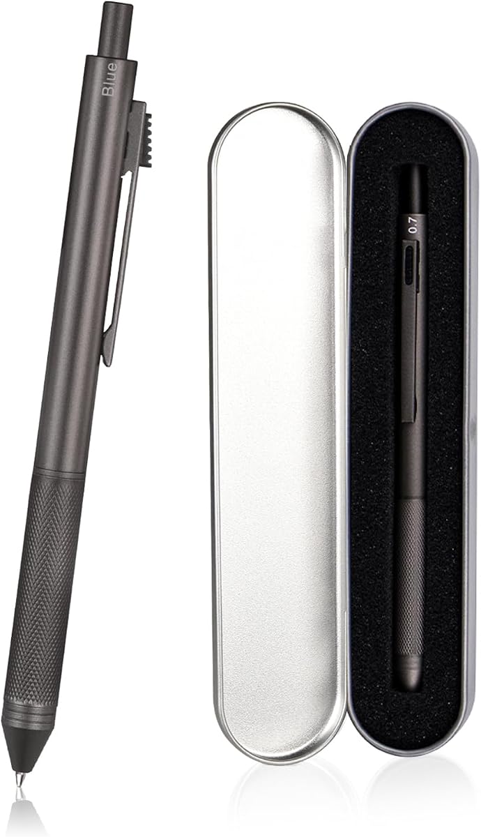 4 In 1 Multi Function Refillable And Retractable Ballpoint Pen ...