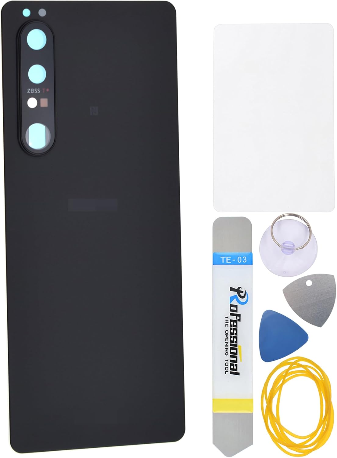 Amazon.com: Black Acrylic Glass Back Cover Replacement for Sony Xperia ...