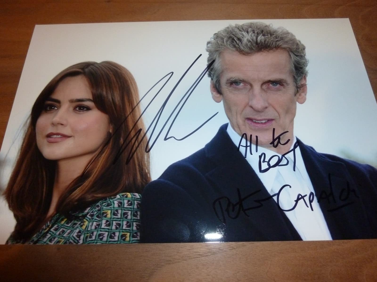 Peter Capaldi Signature BBC Starts Filming New Doctor Who Series With