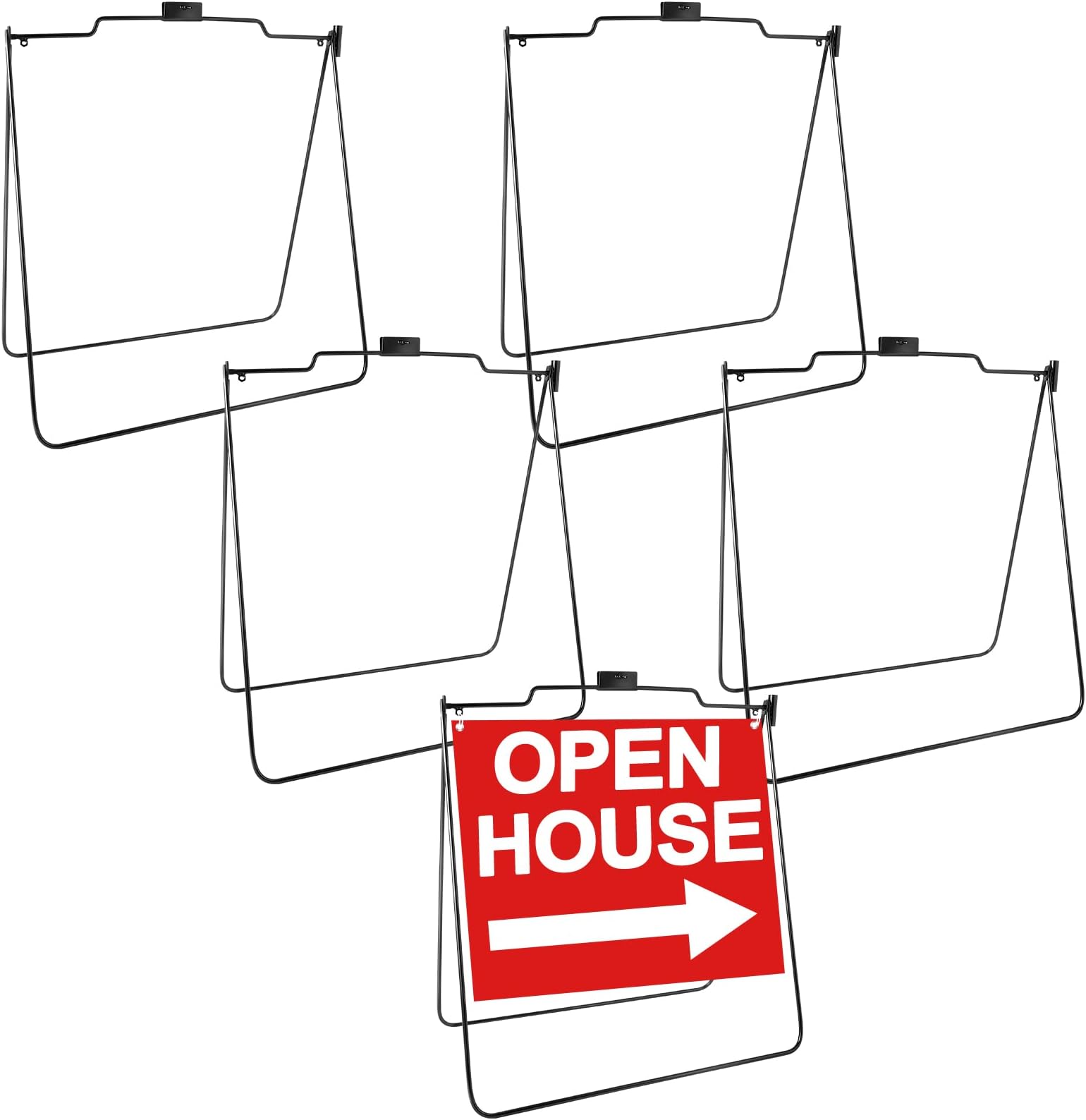 Amazon.com : SIGNS FOR REALTOR Real Estate PVC A Frames Open House sign ...