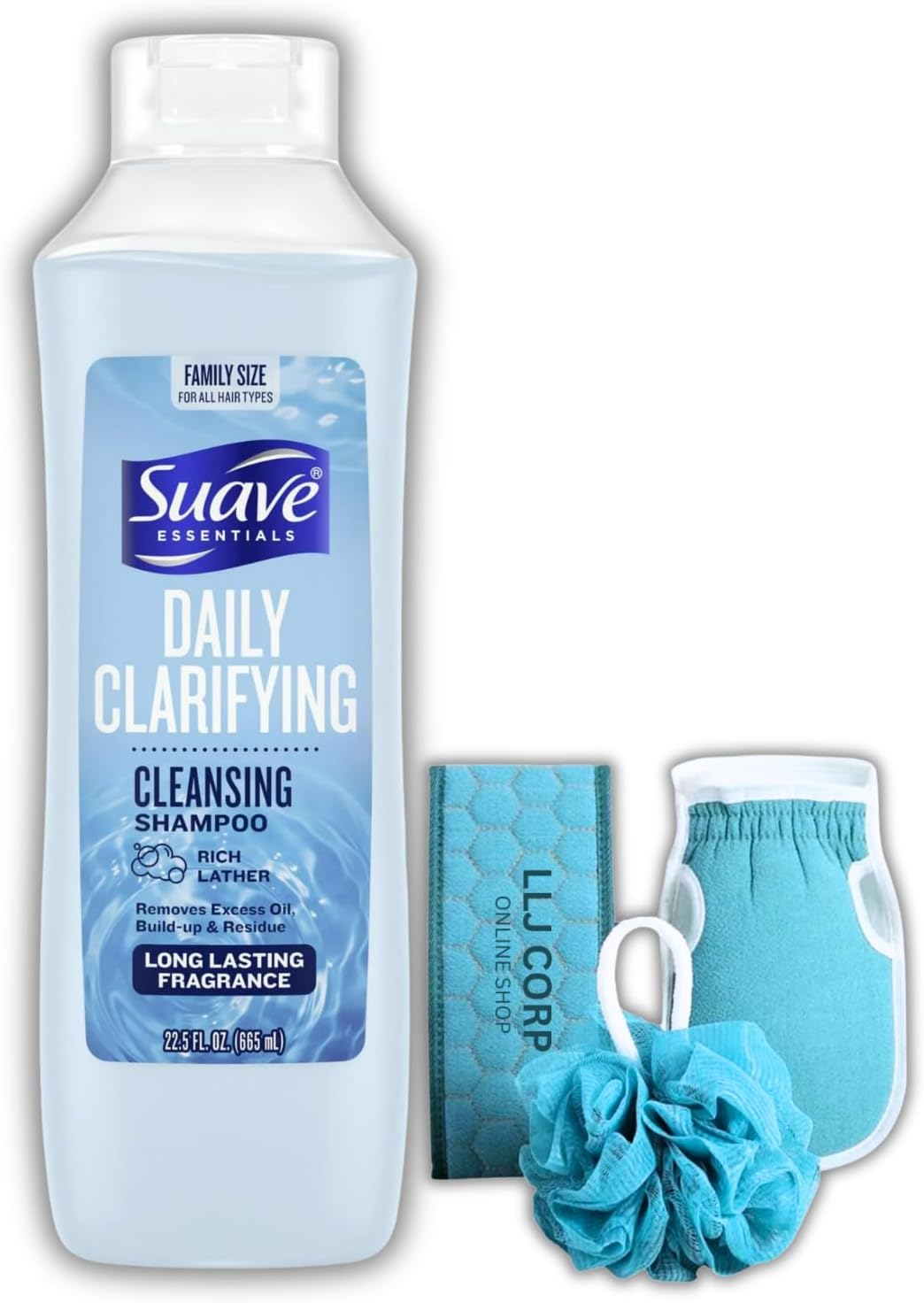 Amazon.com : Suave Essentials Anti Residue Shampoo for Normal to Oily ...