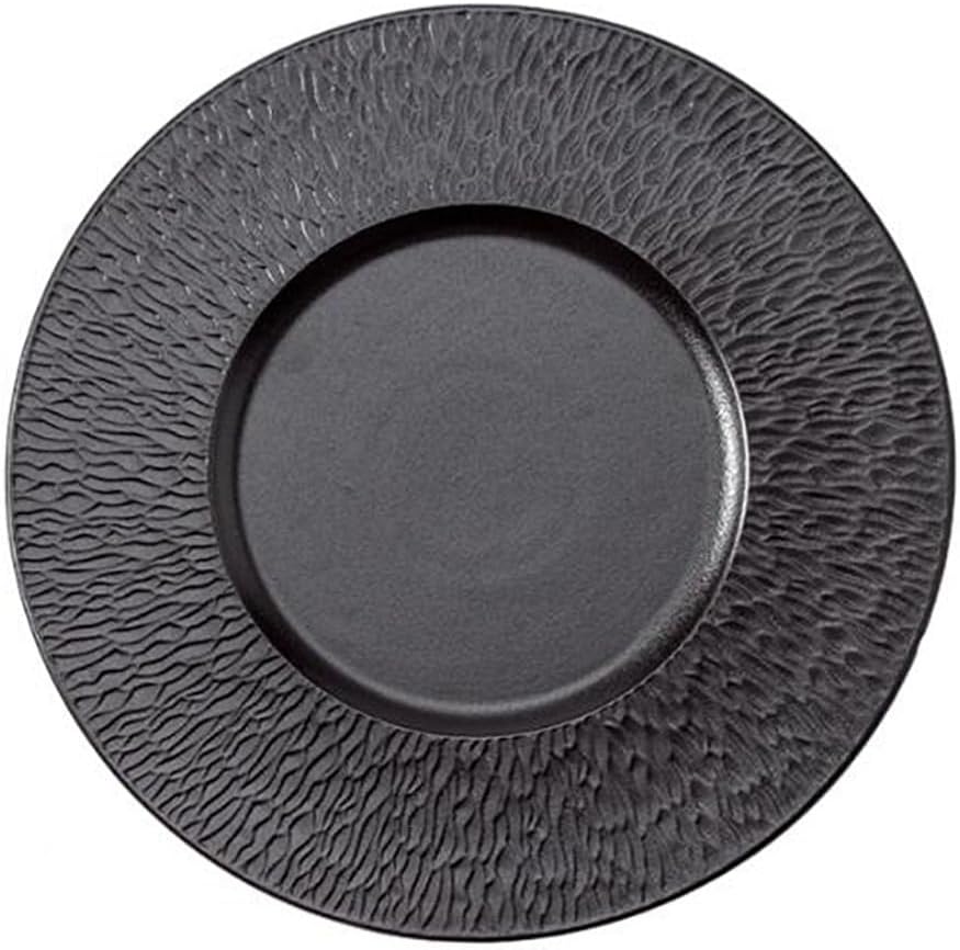 Amazon.com | MoBShiK sushi plateRound Dinner Plate 12 Inch Plate Set ...