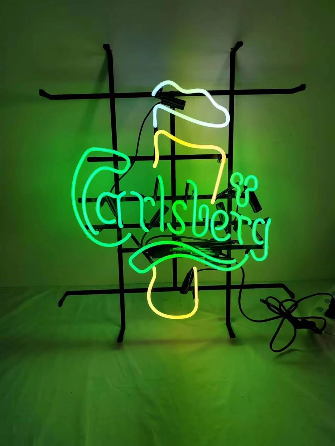 Neon Signs Beer Bar Bedroom CarlSberg Glass Neon Signs for Office Hotel ...