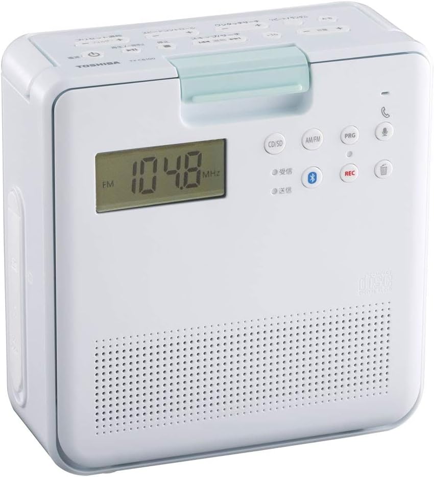 Amazon.co.jp: 東芝 防水CDラジオ（ホワイト）TOSHIBA TY-CB100-W : 家電＆カメラ