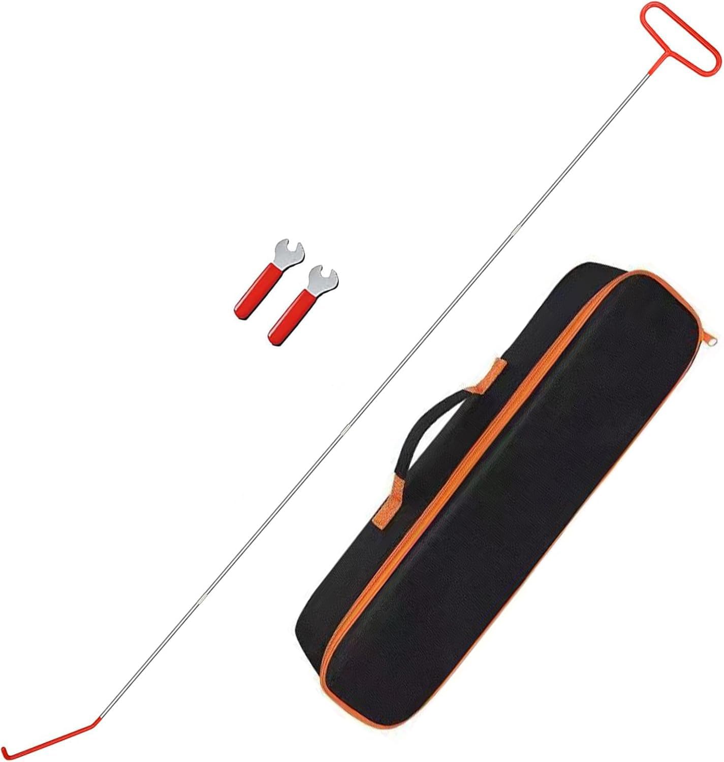 Car Emergency Tool kit, 67 inch Long Reach Tool, Pull Hook J-Hook Kit ...