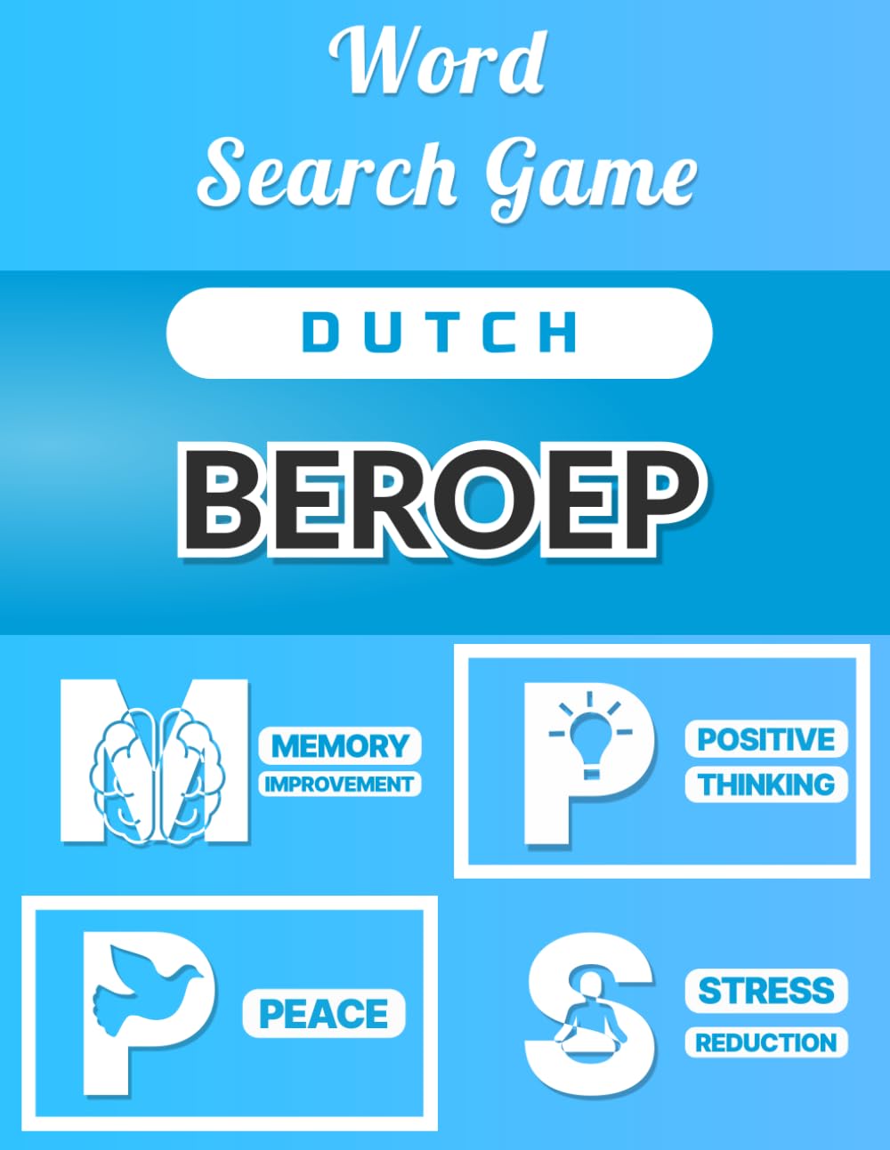 Buy Dutch Beroep Woordzoeker 2024: 1000 Words for Adults, Four Levels ...