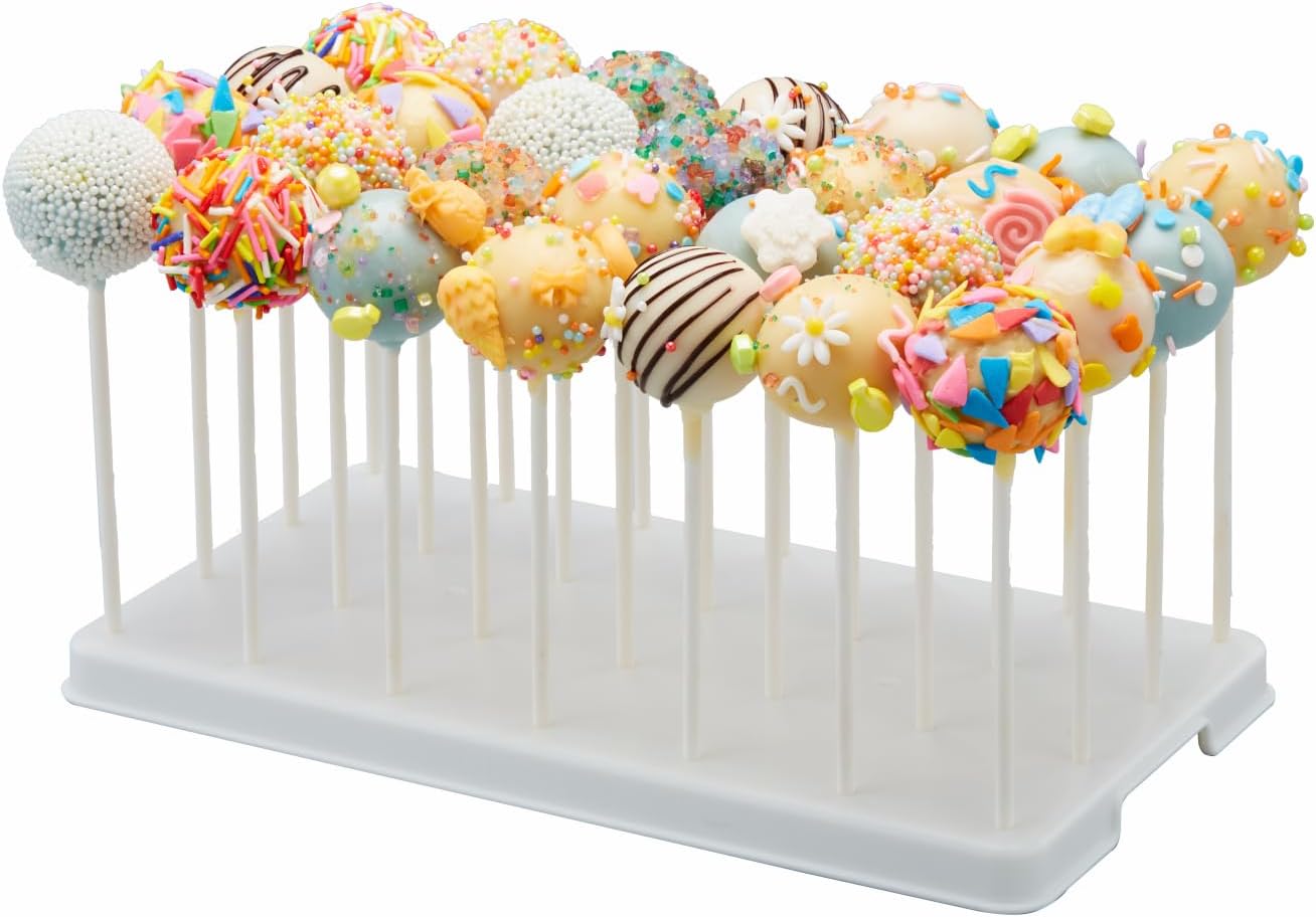 Amazon.com | TAIHUIMY 28 Holes Cake Pop Stand for Cake Pops, Lollipop ...