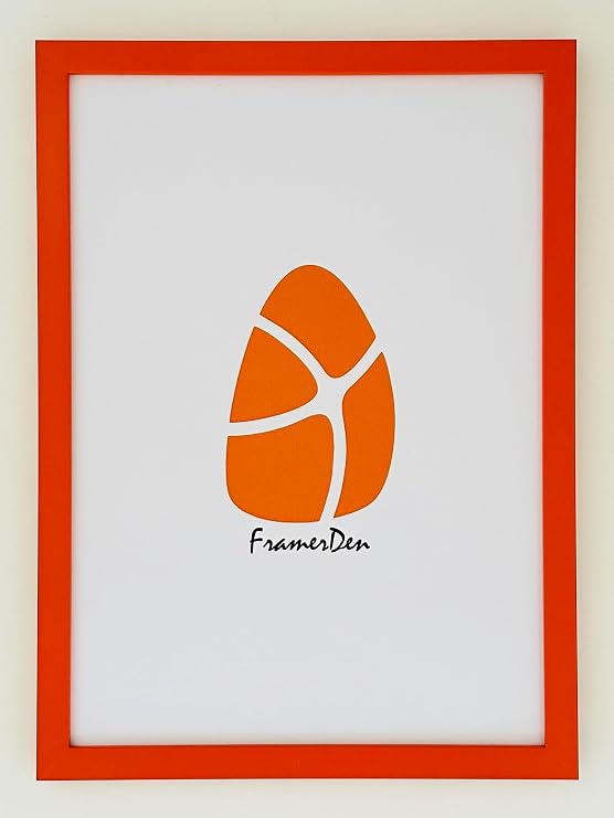 FramerDen® 16x12 Orange Poster Picture Frame Fits 16 x 12 Inch Size ...