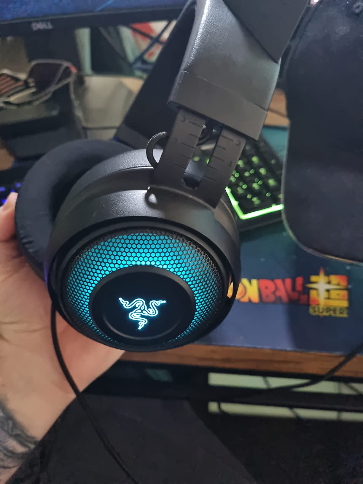 Razer AU Kraken Kitty Chroma USB Gaming Headset, Black, RZ04-02980100 ...