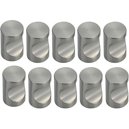 Amazon.com: Svaitend Cylindrical Knobs Aluminum Alloy Single Hole ...