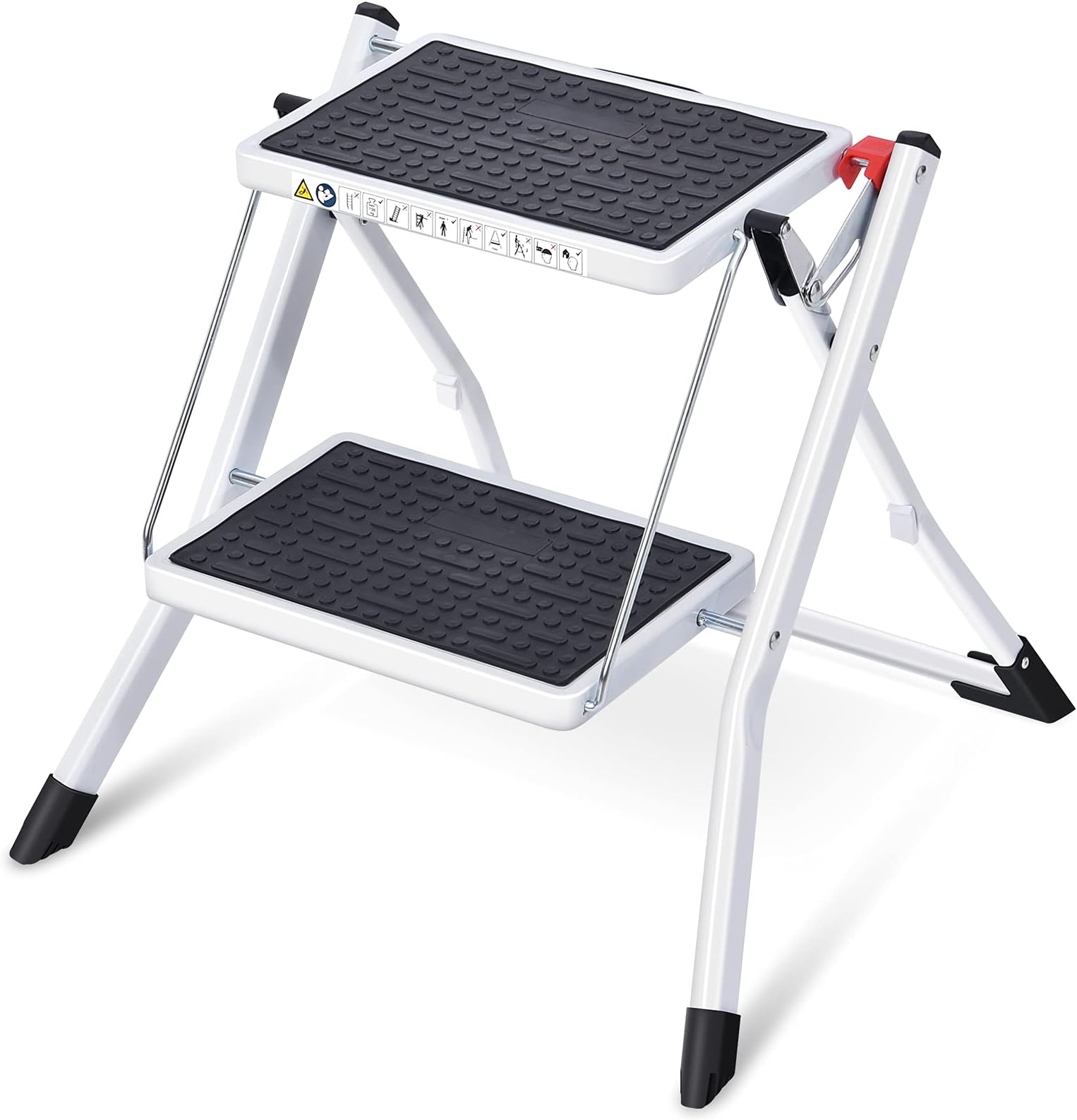 Amazon.com: Polder Mini 2-Step Stool, 17" High, 225 lb. (102 kg ...