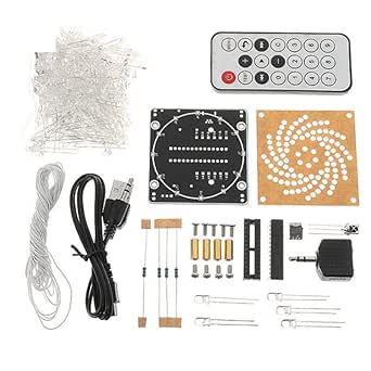 Amazon.com: DIY Little Colorful LED Light Cube Canton Tower Suite IR ...