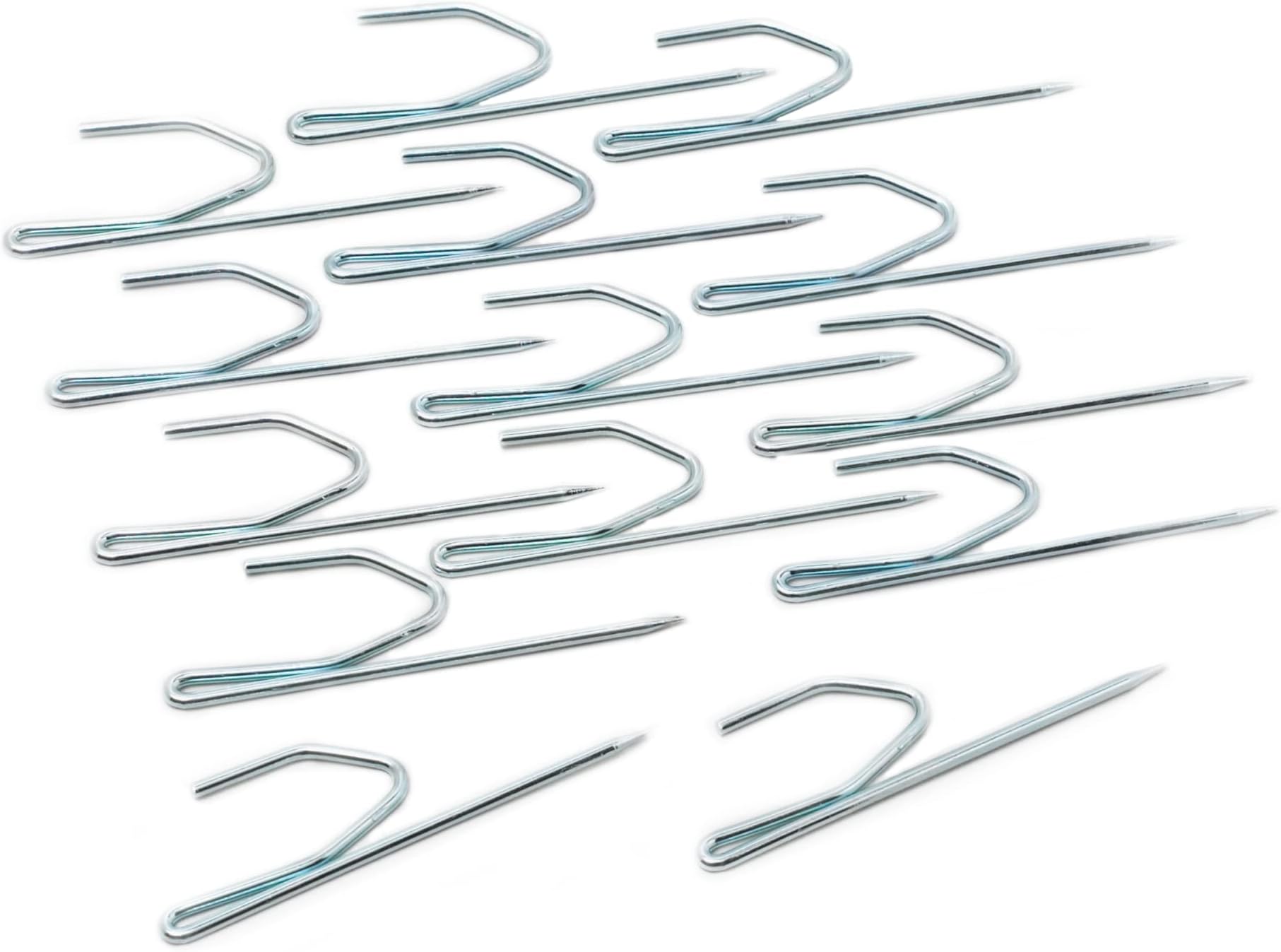 Amazon.com: uxcell Curtain Hooks Pin-On Drapery Hook Zinc Plating Long ...