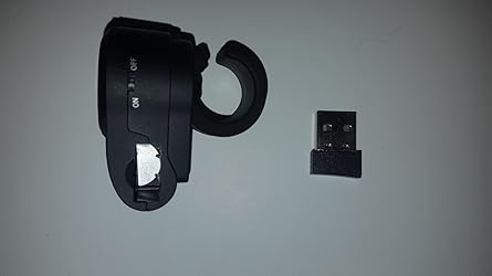 Wireless Presenter Rechargeable, LNKOO RF 2.4GHz Finger Ring ...