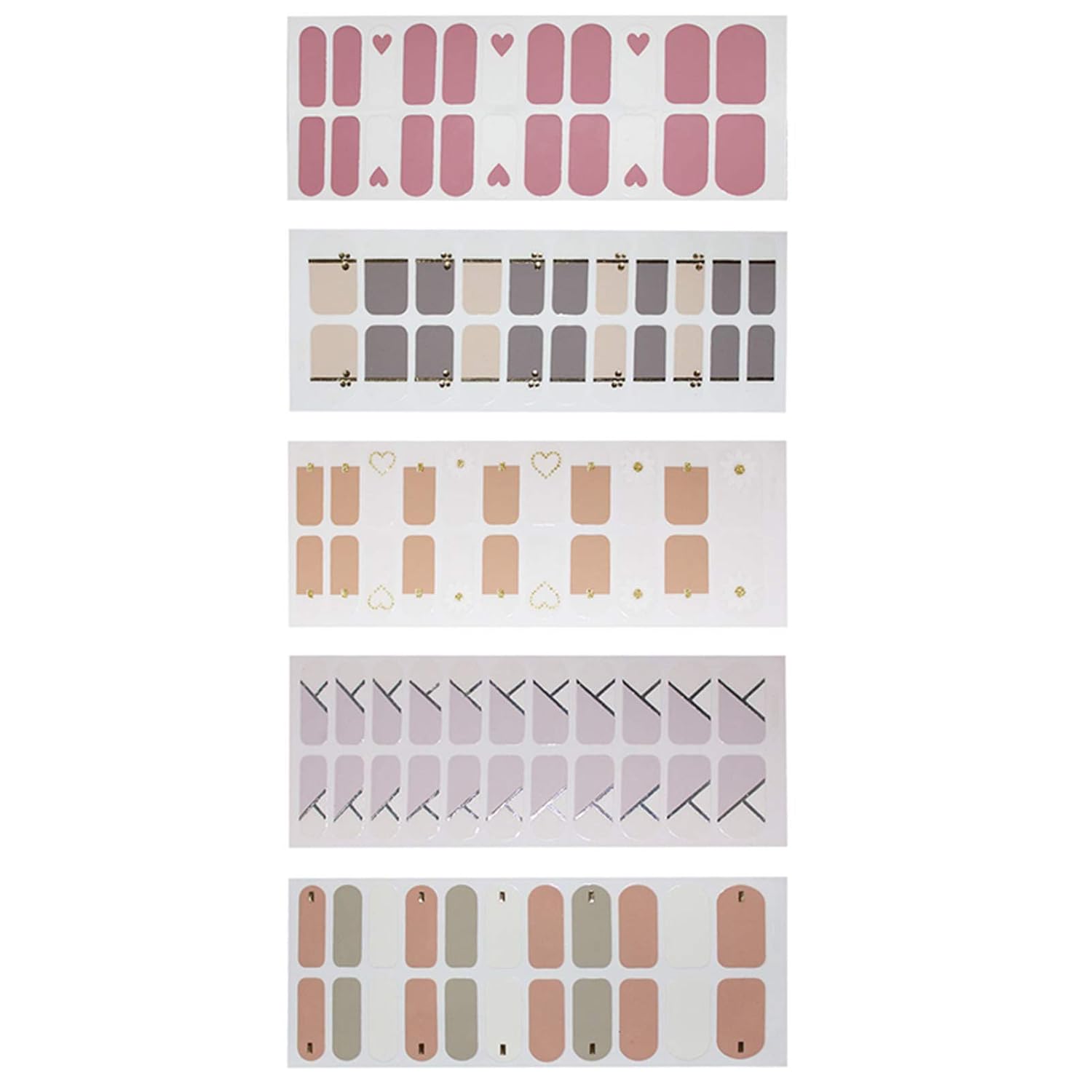 Amazon.com: Nail Polish Stickers, Full Wraps Nail Stickers for Women ...