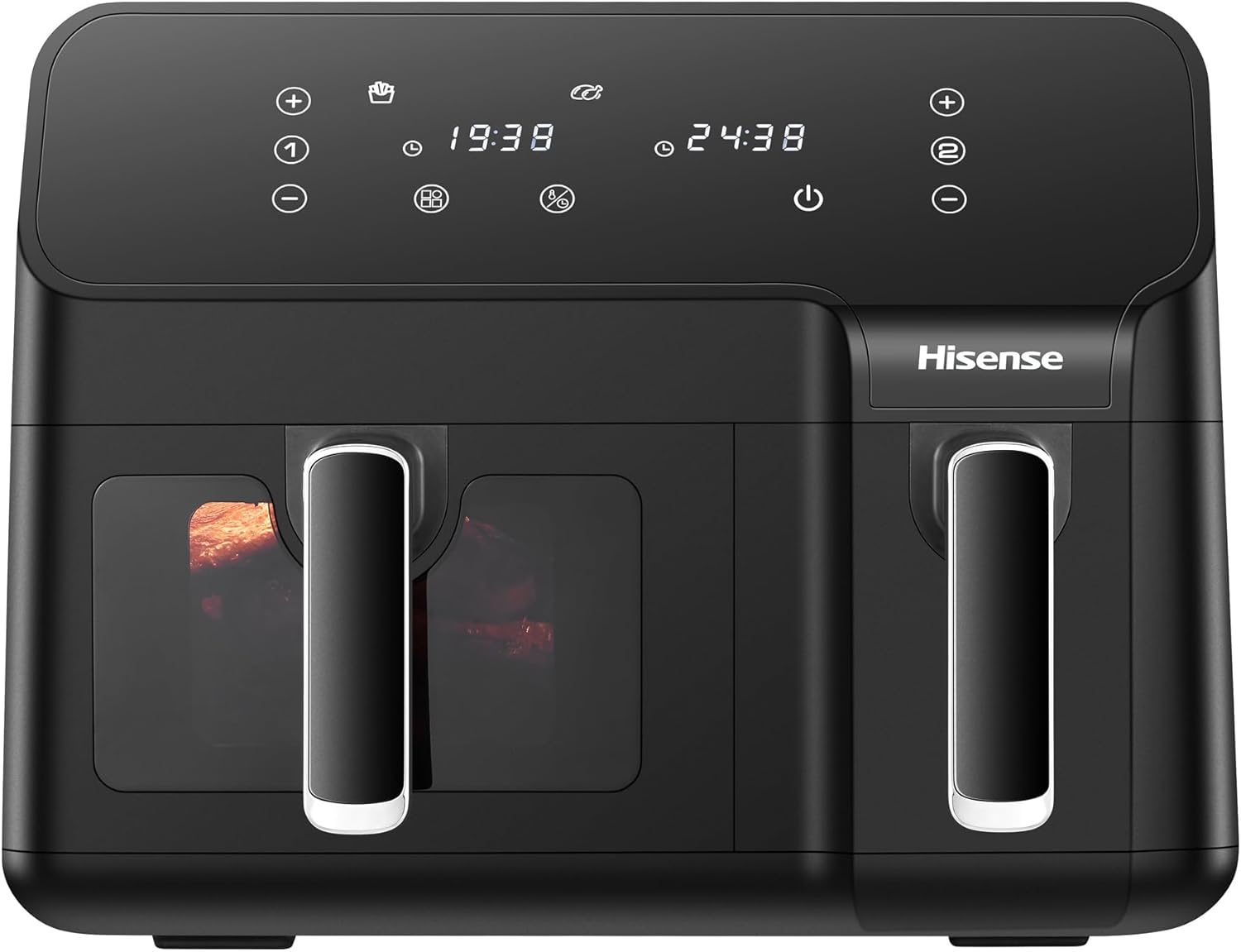 Hisense 9L Dual Basket Air Fryer, Air Fry, Preset Menus, 360 ...