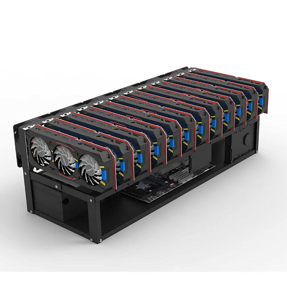 Amazon.in: Buy WarmLi Metal 12 Gpu Open Air Mining Rig Frame Mining ...