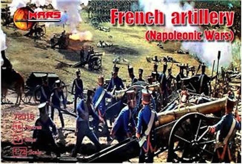 Mars Figures 72016-1/72 Napoleonic Wars French Artillery +4 Guns, Model ...