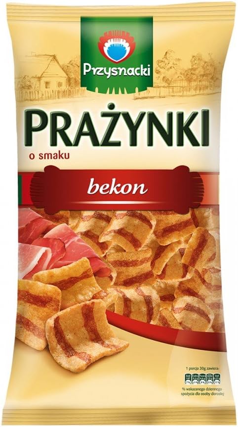 Przysnacki Prazynki O Smaku Bekon 120g : Amazon.co.uk: Grocery