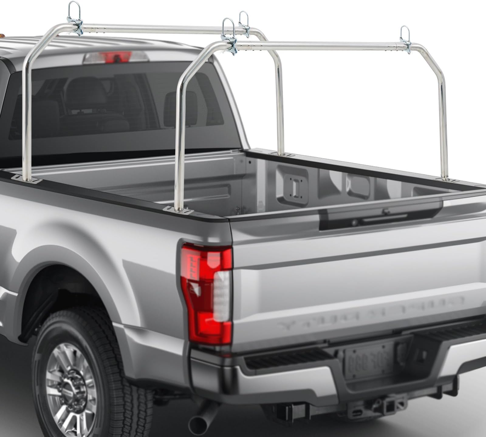 Amazon.com: VEVOR Ladder Rack for Pickup Load 113 kg, Extendable Steel ...