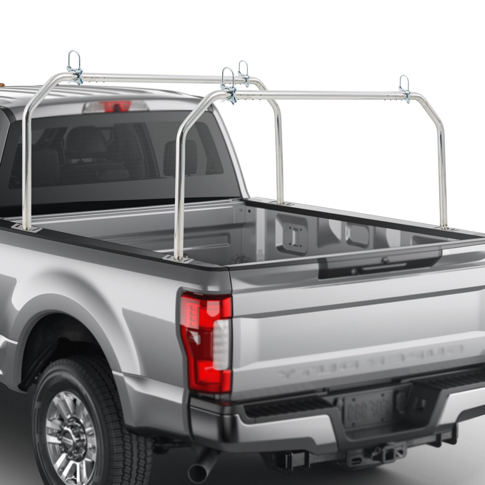 Snapklik.com : Universal Ladder Rack For Truck, Polished Anti-Rust ...