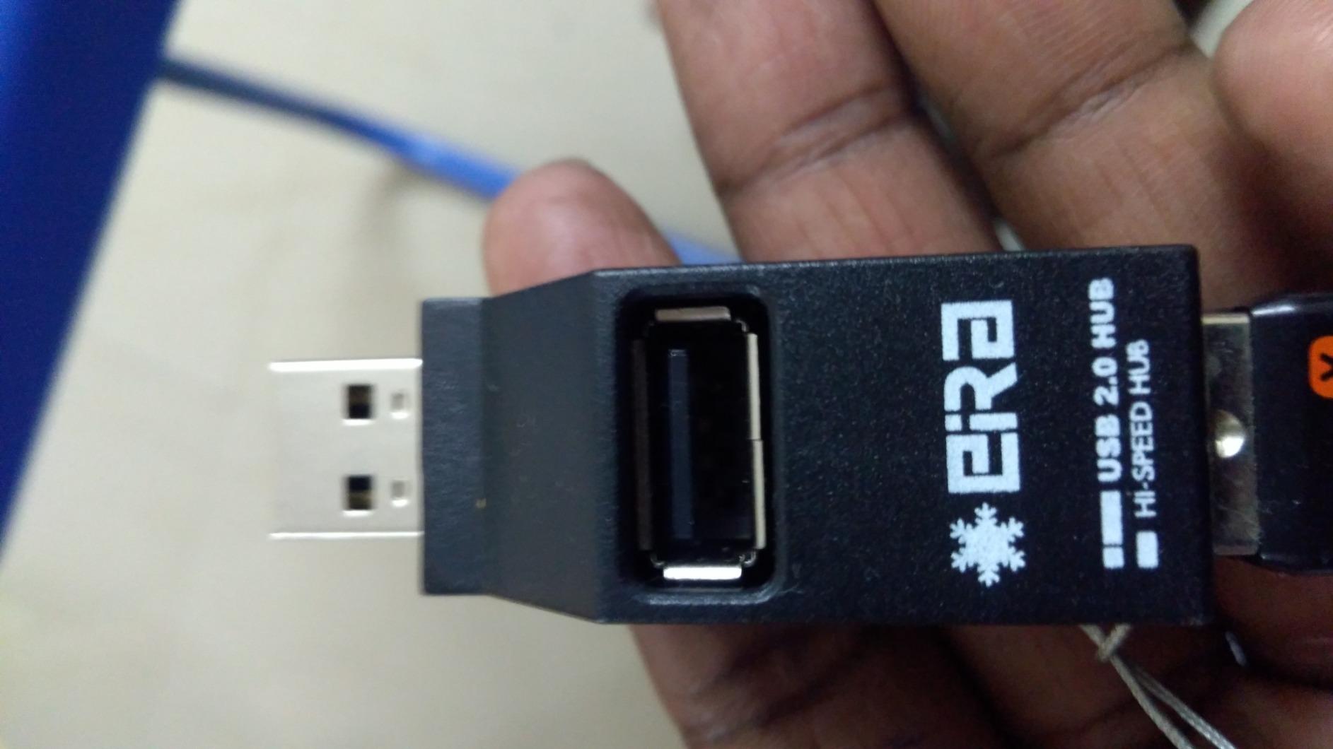 SPIN CART Mini 3 Port USB 2.0 HUB External Multi Ports High Speed, USB ...