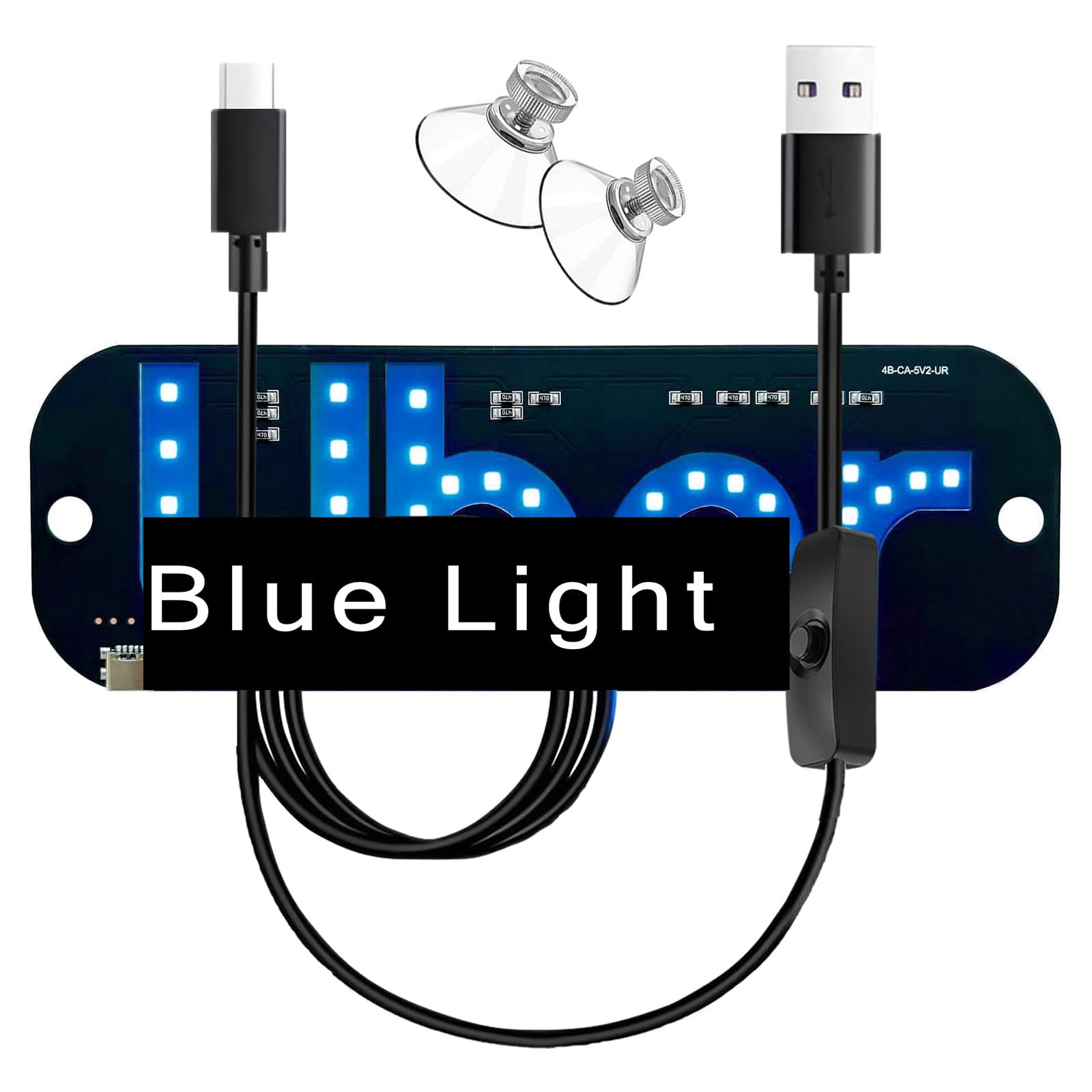 Lujii Uber Lyft Led Light Sign Logo Sticker Reflective Wireless ...