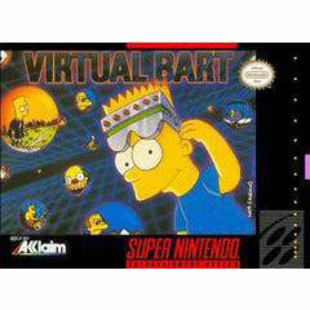 Amazon.com: The Simpsons: Bart's Nightmare - Nintendo Super NES ...