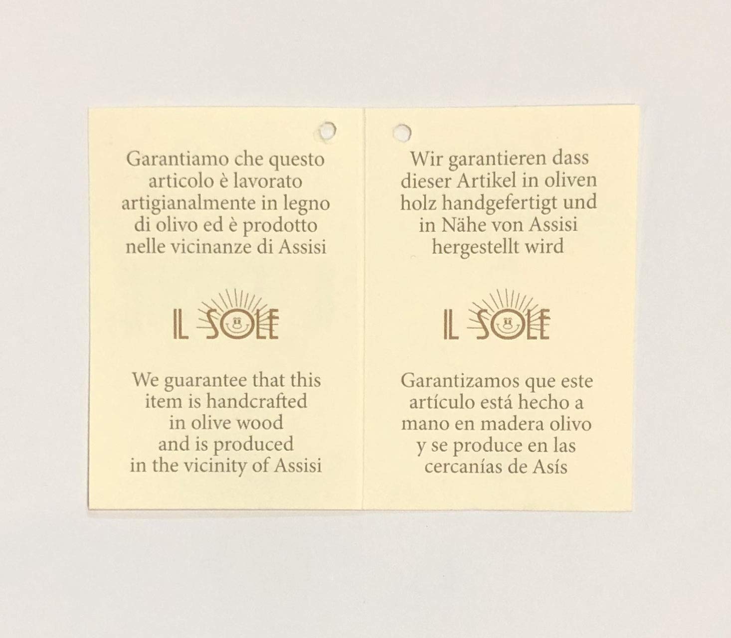 Wall Tau in olive tree with body of Christ stylized and carved, 13×10 ...