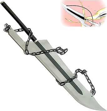 RJZMMN Kurosaki-Ichigo Weapon Tensa Zangetsu Anime Ichigo Cosplay Prop ...