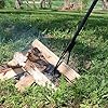 Amazon.com: Redneck Convent Heavy-Duty Log Grabber Fire Tongs Poker ...
