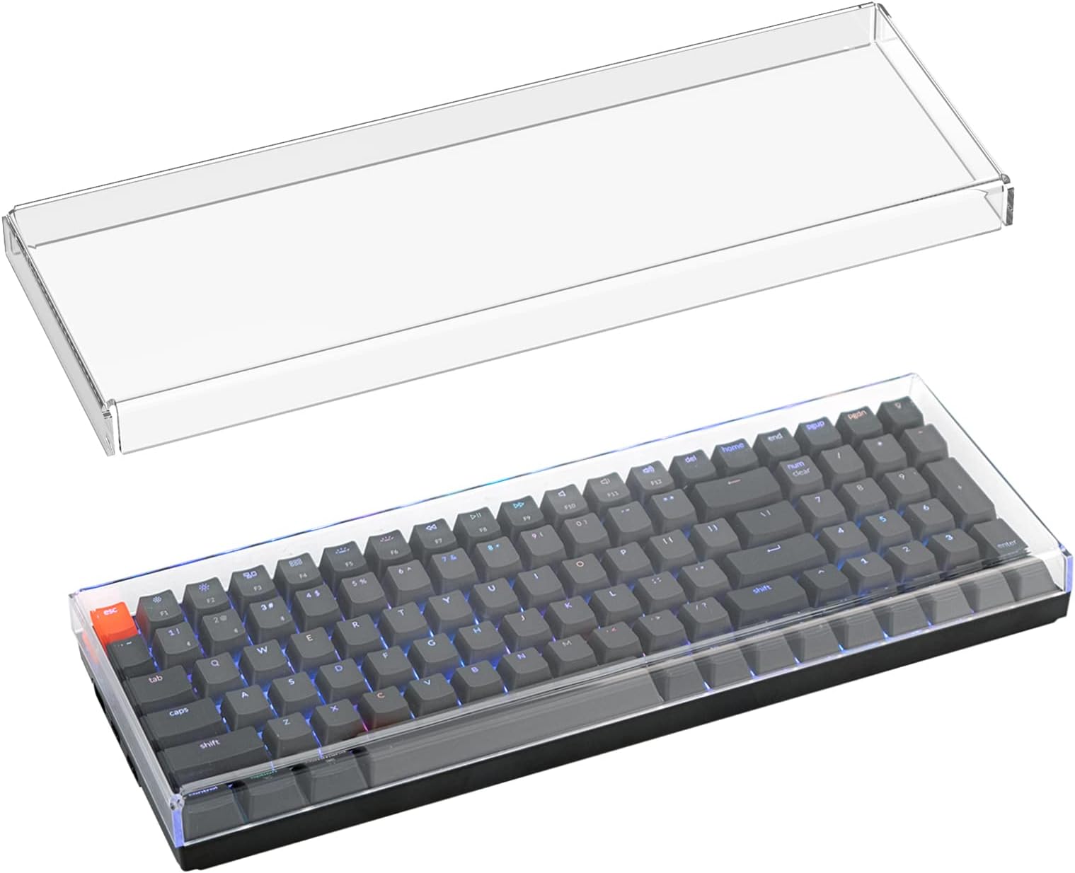 Amazon.com: Geekria 90%-96% Keyboard Dust Cover, Clear Acrylic Keypads ...