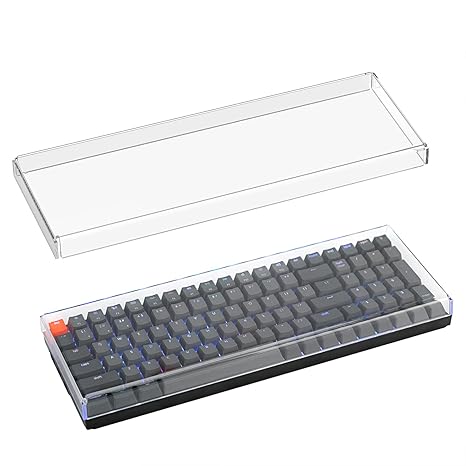 Amazon.in: Buy Geekria 90%-96% Keyboard Dust Cover, Clear Acrylic ...