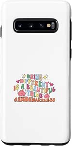 Amazon.com: Galaxy S10 Being Different ADHD Awareness ADHD Warrior ADHD ...