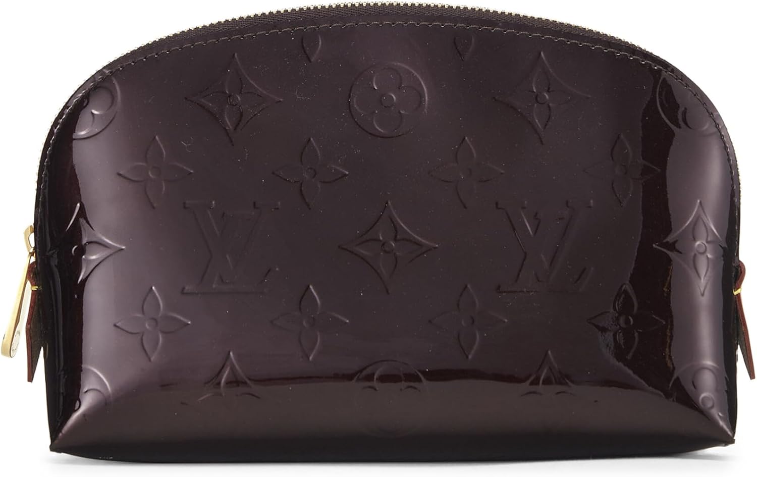 Amazon.com: Louis Vuitton, Pre-Loved Purple Monogram Vernis Pochette ...
