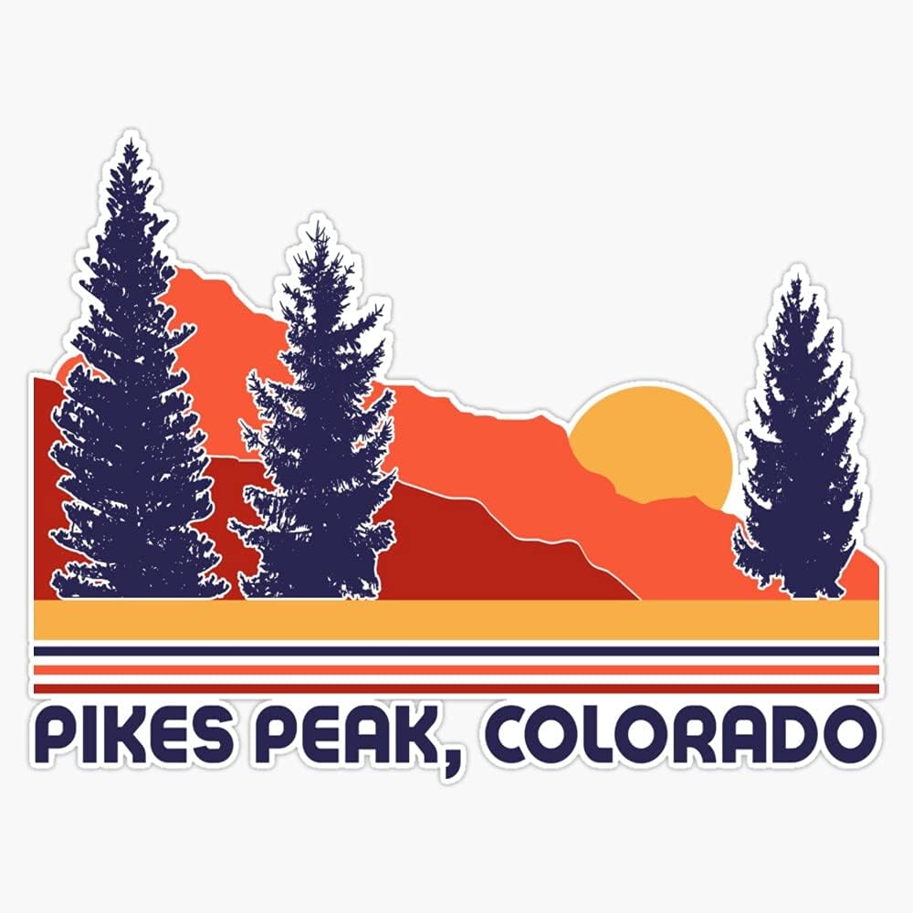 Amazon.com: Magnet Pikes Peak Magnet Vinyl Decal Sticker 5" : Automotive