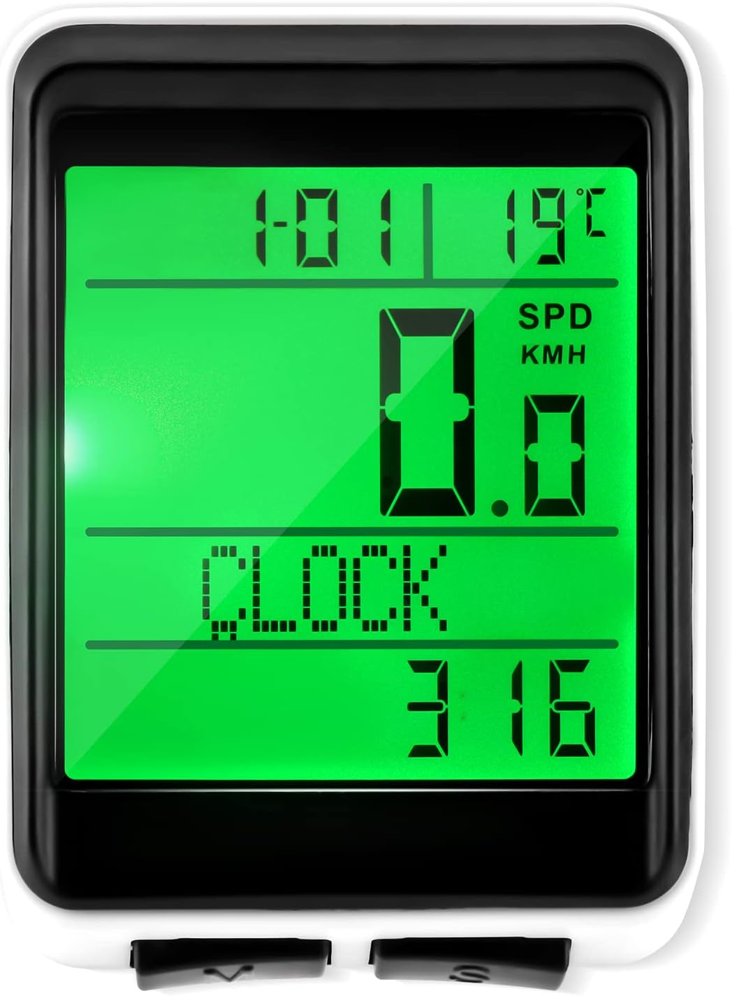 eboocicle Fahrradcomputer Kabellos Multifunktionen mit HD-Tacho Fahrrad ...