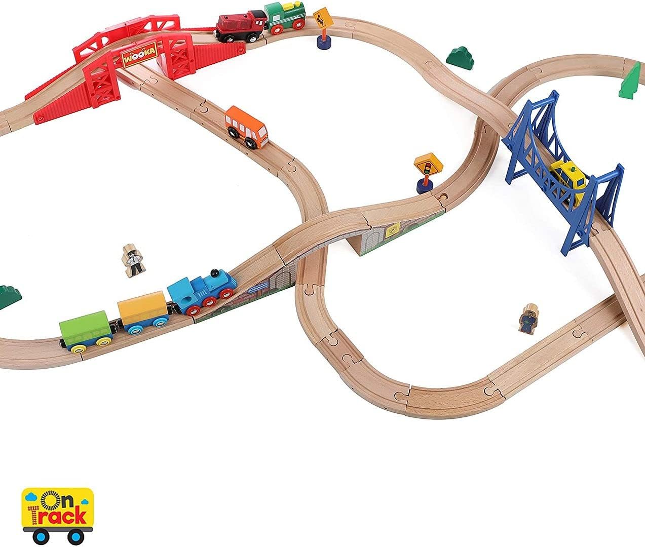 Buy On Track USA Bridge Accessory Train Set: Suspension, Overpass and ...