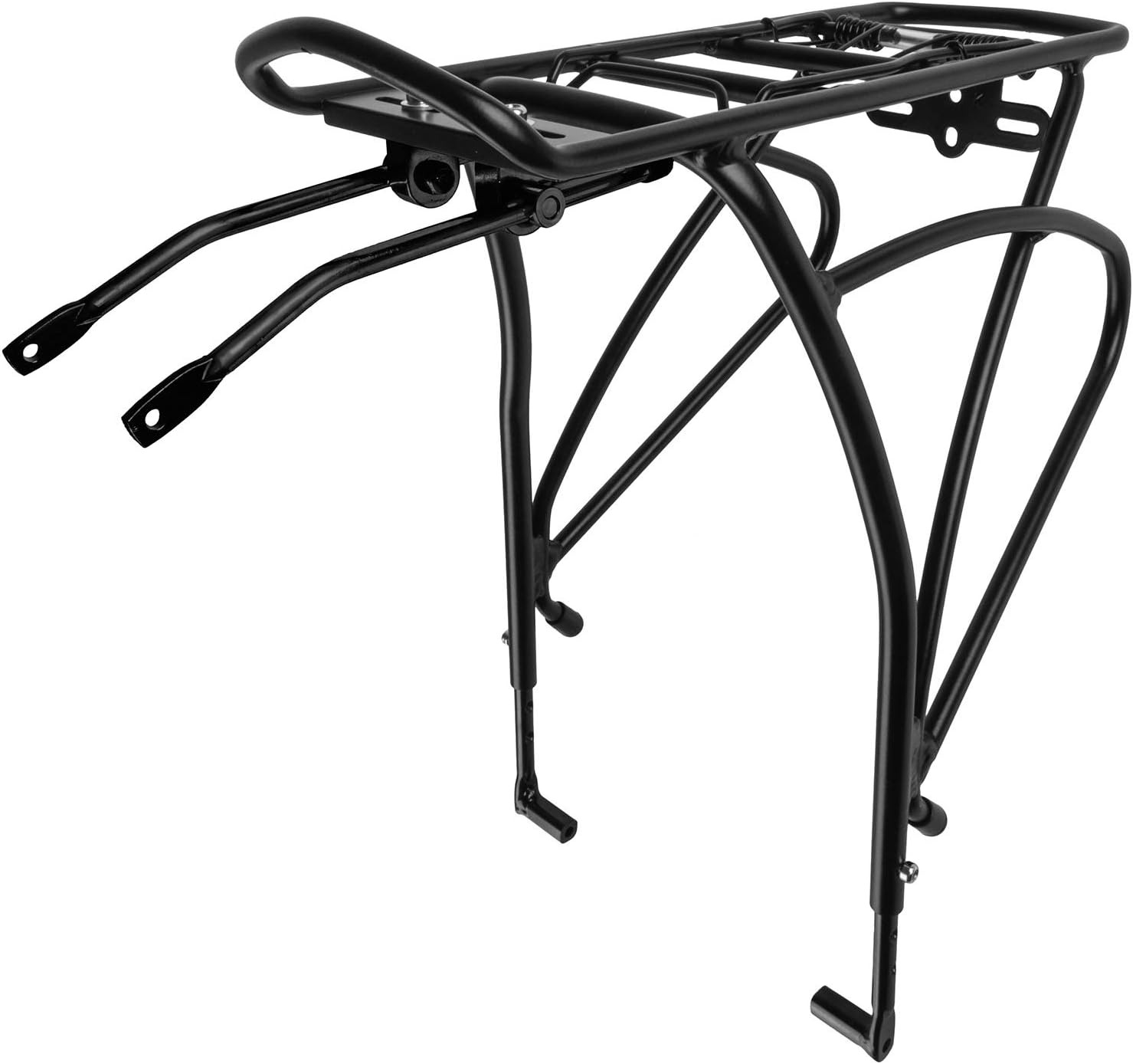 Amazon.com : Rear Rack for Bikes with Disc Brakes, 24-29 Inch, Black ...