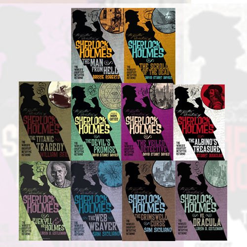 Sherlock Holmes Adventures Series 10 Books Bundle Collection (The Man ...