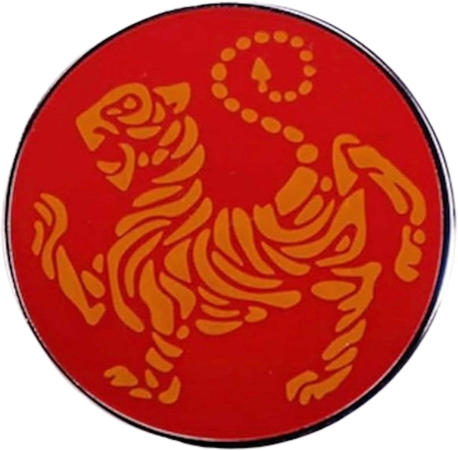 Amazon.com: Shotokan Karate Symbol Red Tiger Martial Arts Strength ...