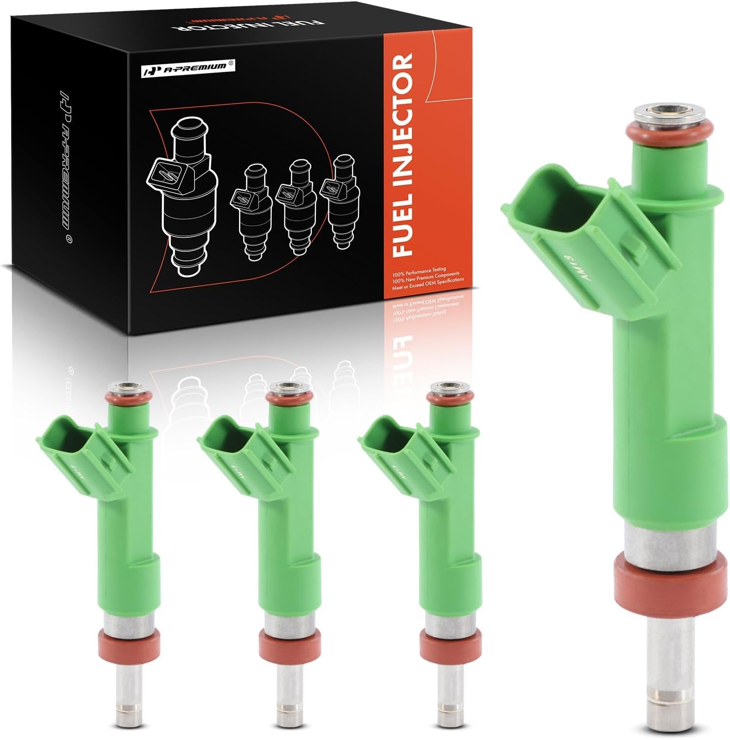 Amazon.com: A-Premium Set of 4 Fuel Injectors Compatible with Toyota ...