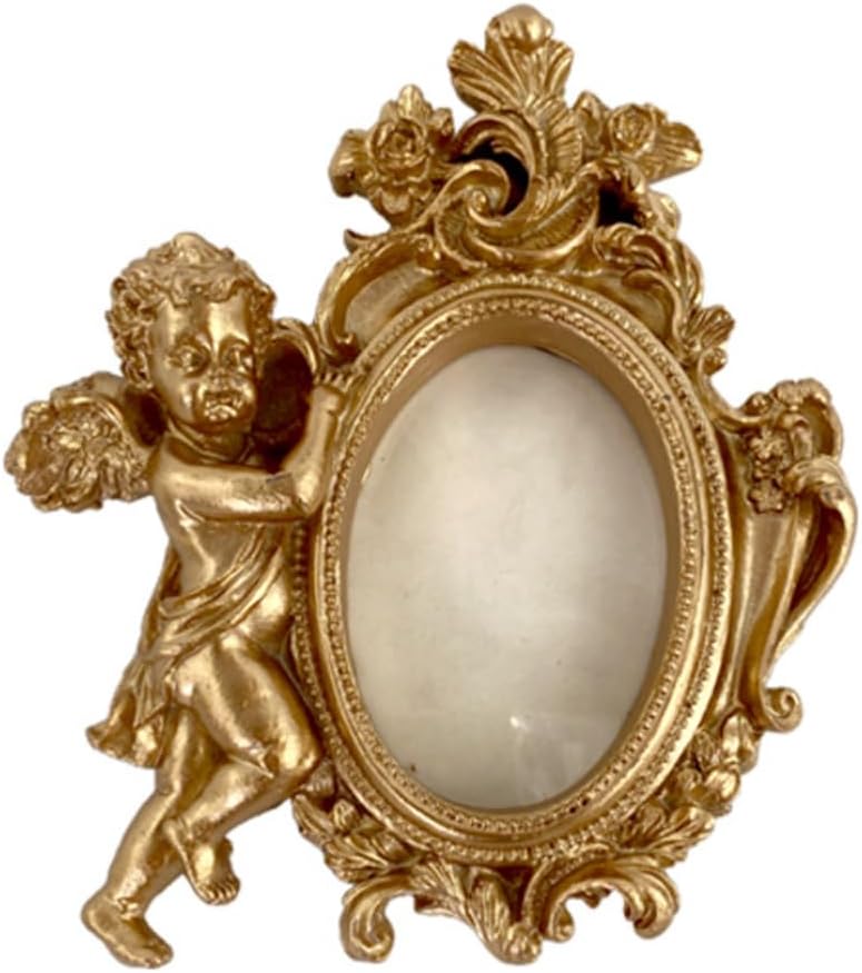 Amazon.com - werdecade Vintage Picture Frames 4x6 Oval Victorian Angel ...