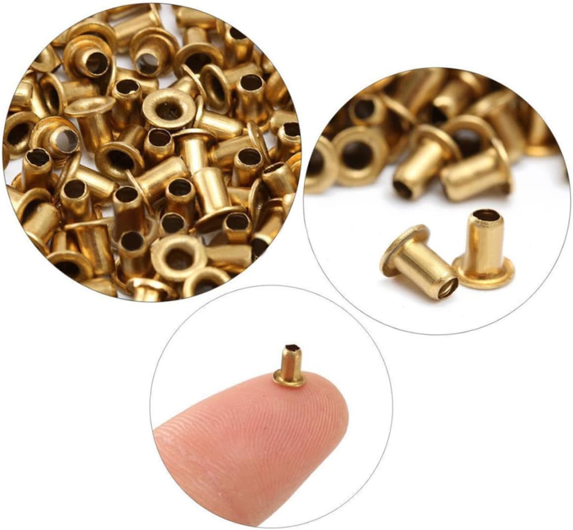 Amazon.com: 1000 Pcs Round Metal Tools Beehive Eyelets Frame Eyelets ...