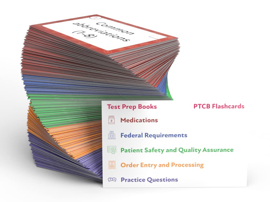 Snapklik.com : PTCB Exam Study Cards: PTCB Exam Prep 2024-2025