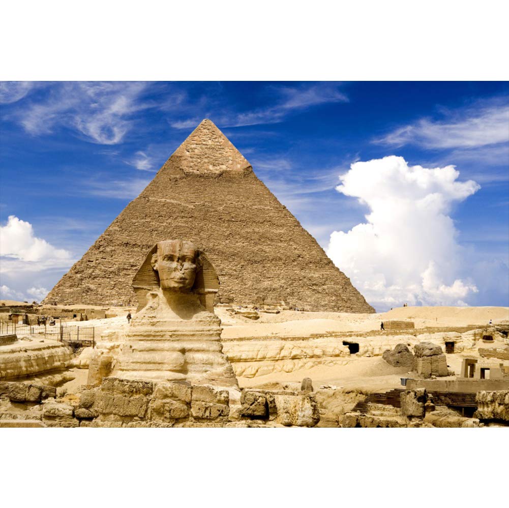 Amazon.com : CSFOTO Egyptian Pyramid Backdrop, 5x3ft, Vinyl Cloth, for ...